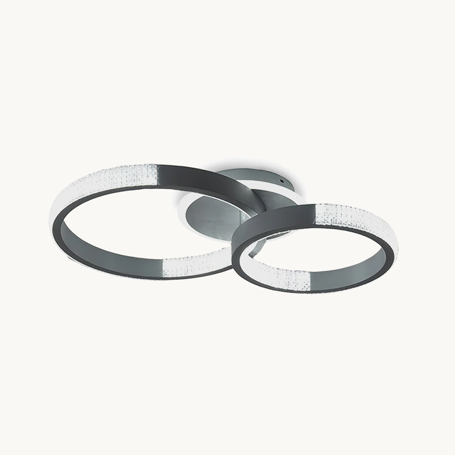 Modern Double Ring Ceiling Lamp – Mooijane