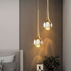 Simple Drop-Shaped Crystal Pendant Lamp – Mooijane