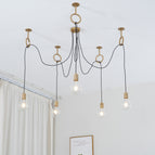 Industrial Spider Chandelier – Mooijane