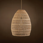 Rattan Pandent Light – Mooijane